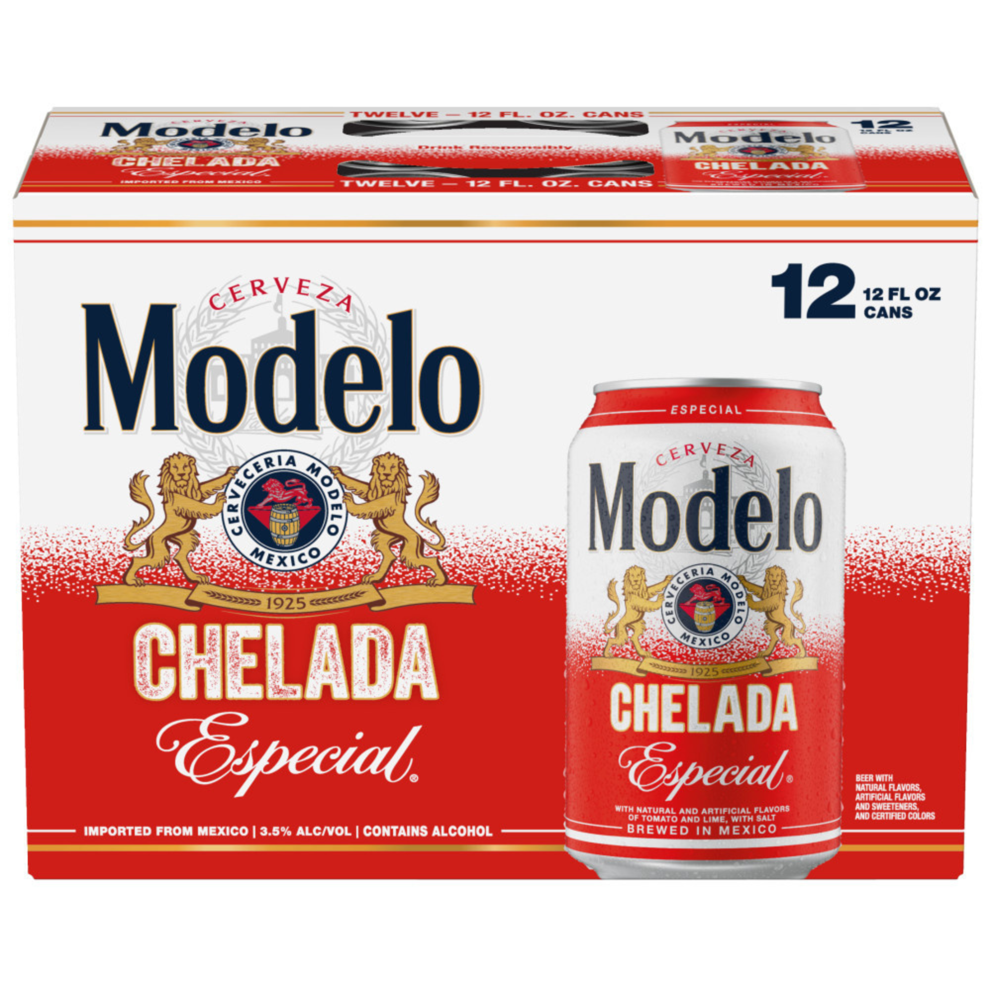 Modelo Chelada 12 Pack | 12oz Cans – Flagstaff Liquor
